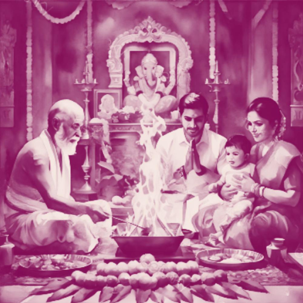 Ayushya Homam | Telugu Homam | Samagri Included | Telangana & Andhra ...