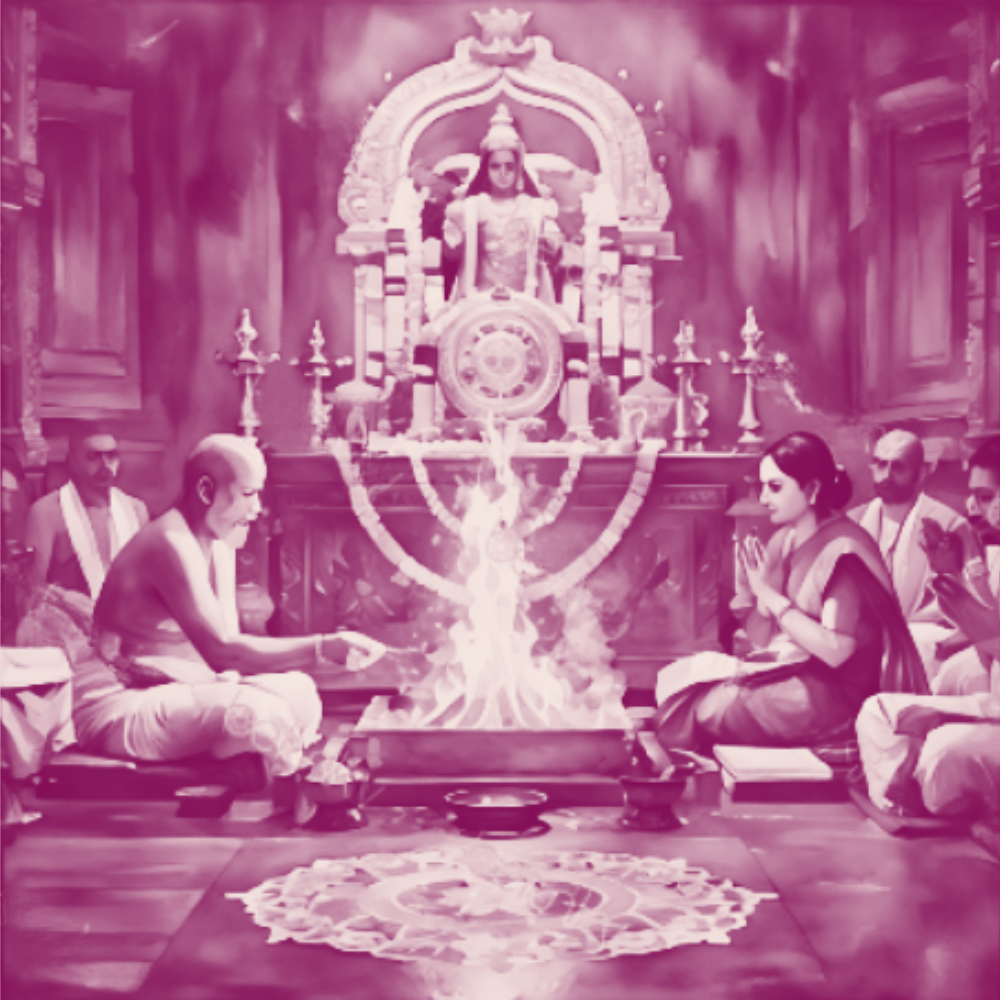 Sudarshana Homam | Telugu Homam | Samagri Included | Telangana & Andhr ...